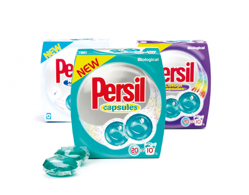 Persil Capsules NPD - ECJ Packaging Design
